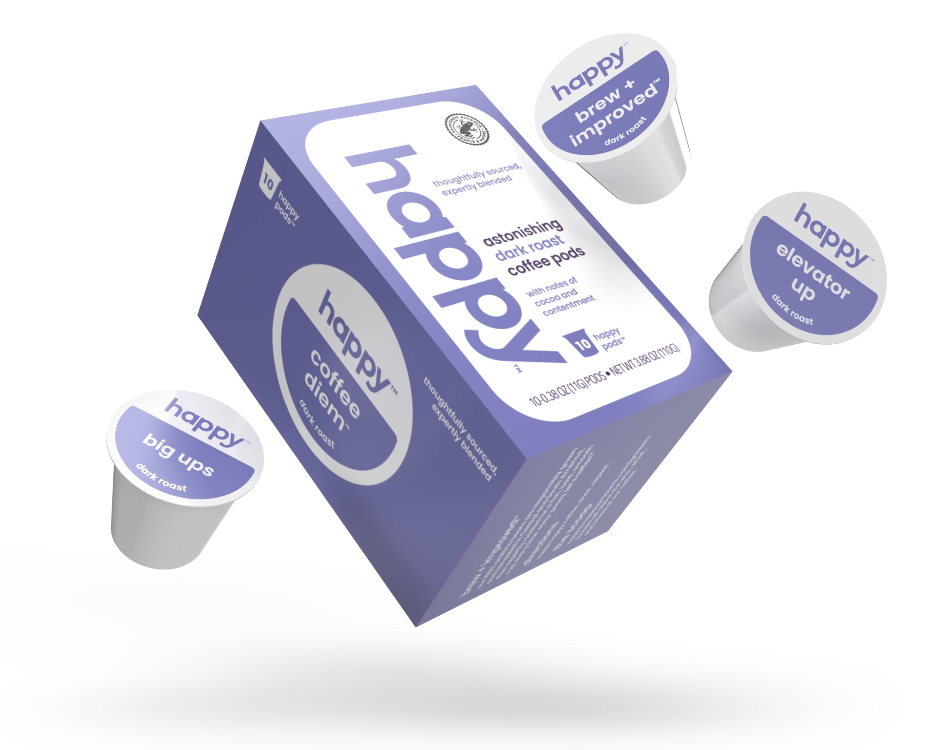 coffee pods + k-cups® = drink happy – Happy Products