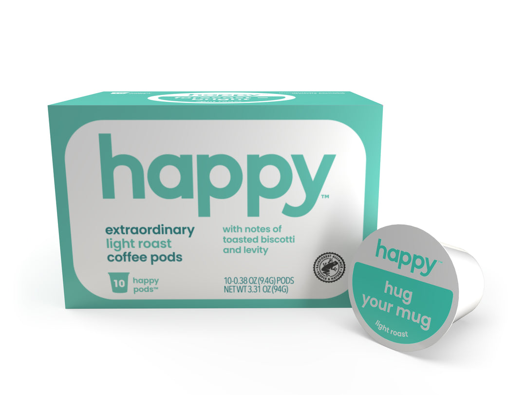 extraordinary light roast coffee pods 10ct – Happy Products