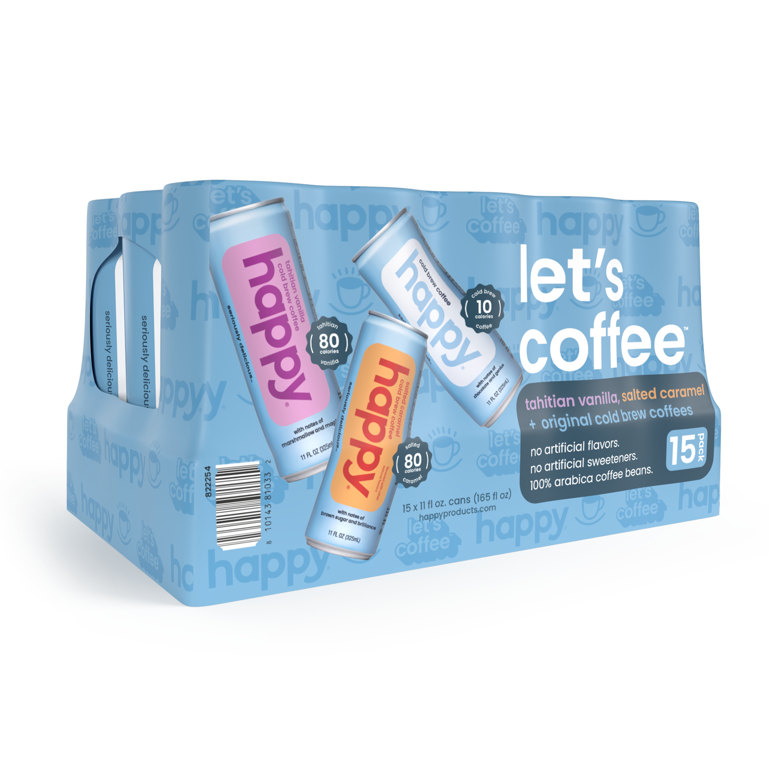 happy cold brew coffee ready to drink can in 11 oz – Happy Products